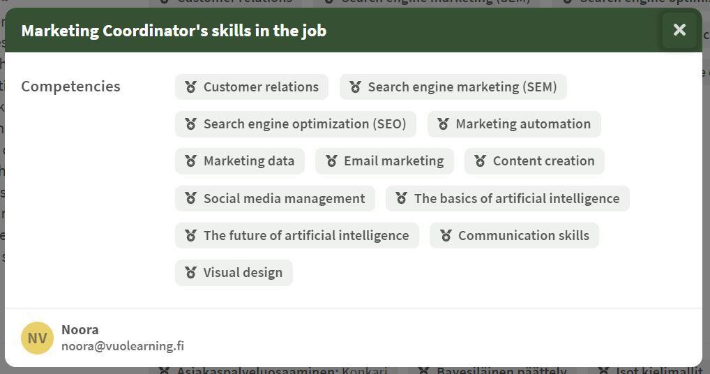 Management of Competence and Learning Through Technology